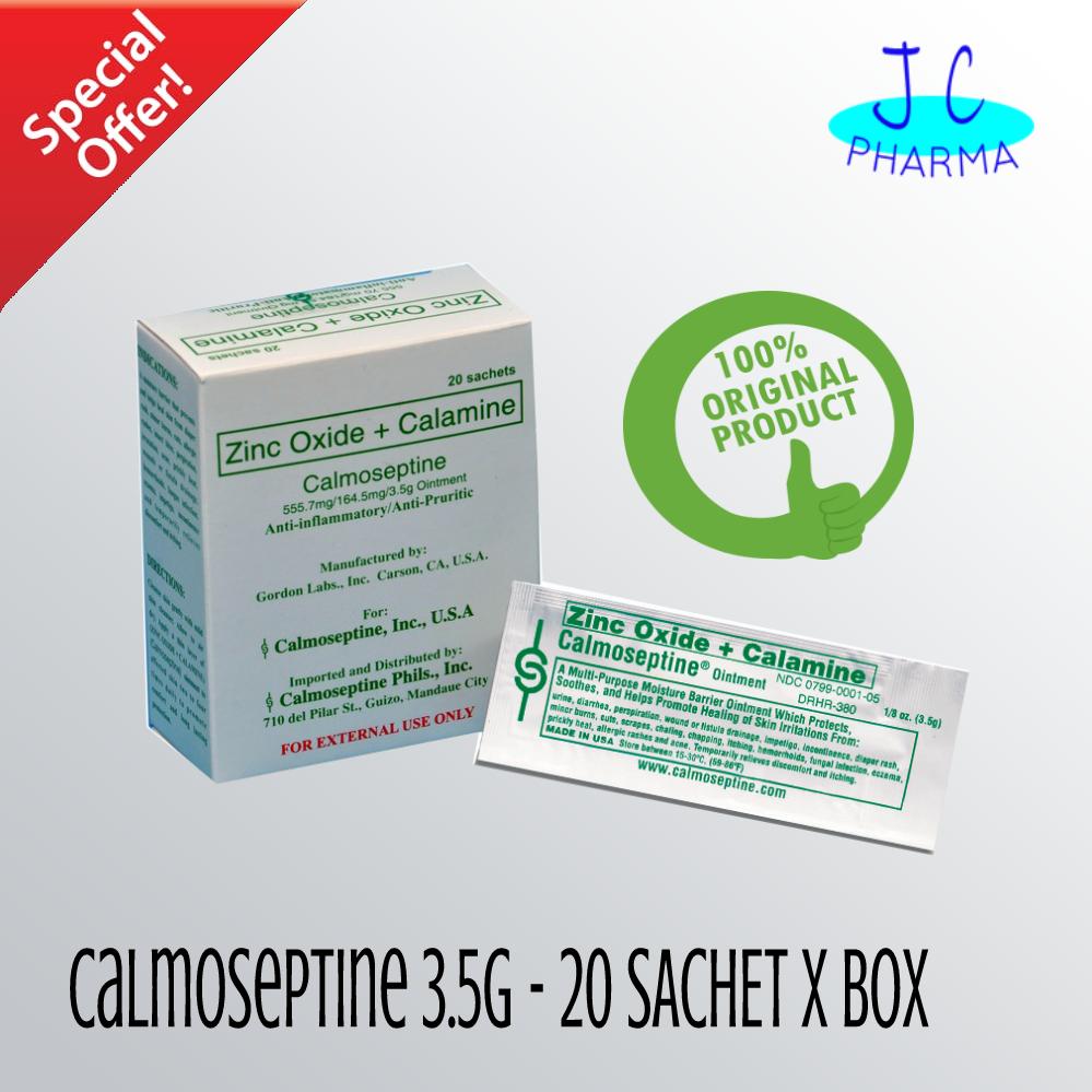 CALMOSEPTINE 3.5g (20 sachet x box) | Lazada PH