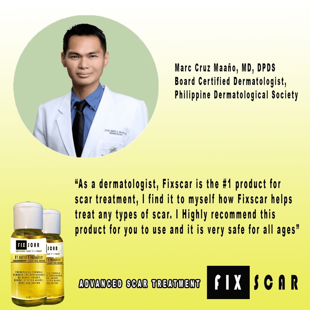 Fixscar for old scar and new scar pang tanggal ng peklat stretch marks ...