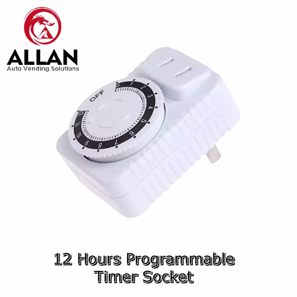 Allan 12 Hours Programmable Timer Socket CX-05 12 Hours Programmable ...