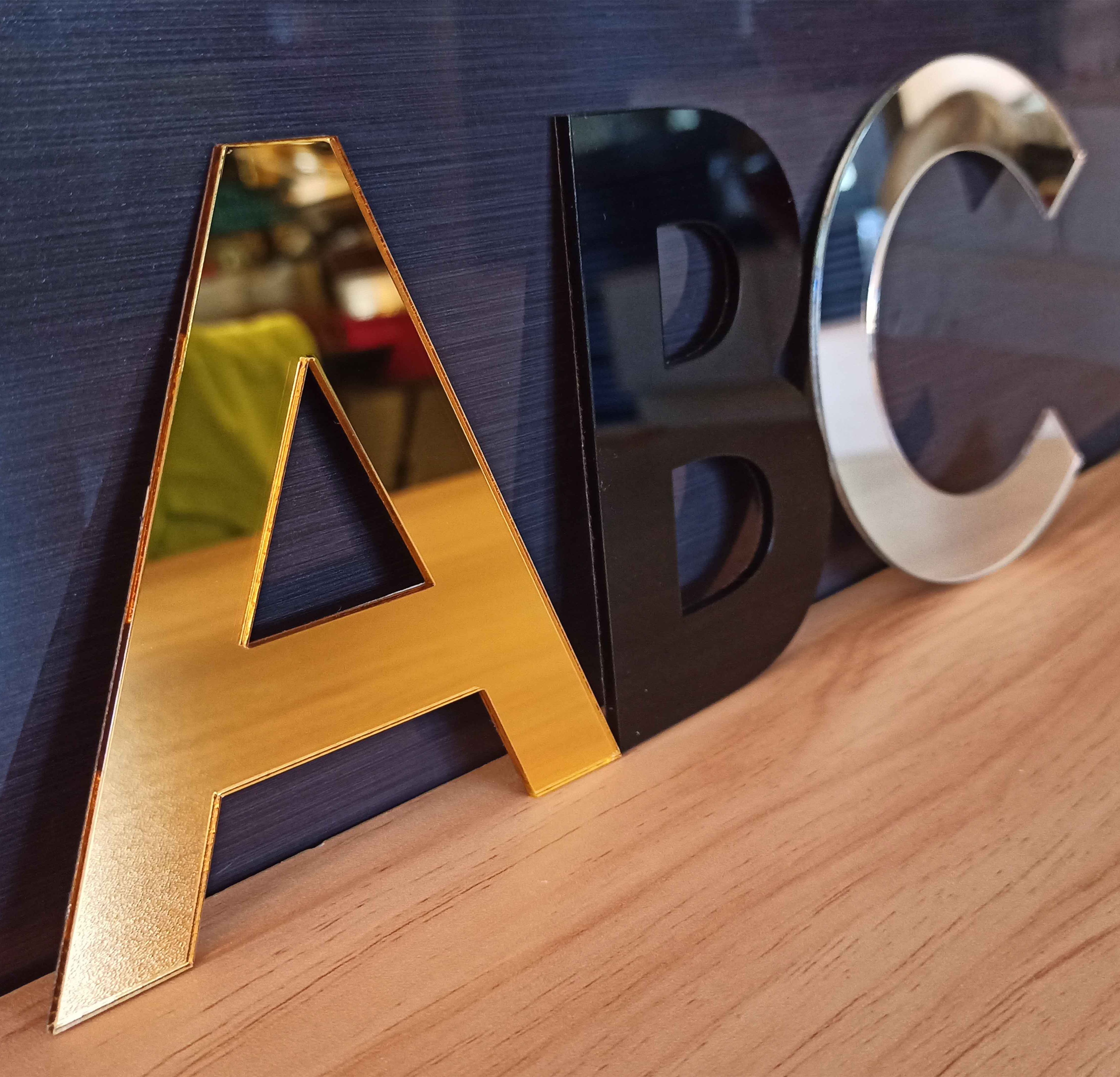 Customized Laser Cut Acrylic Letters(1inches to 12inches Height ...