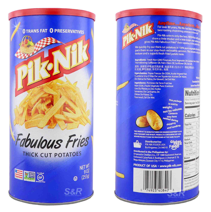 PIKNIK ALL FLAVORS 8.5OZ | Lazada PH