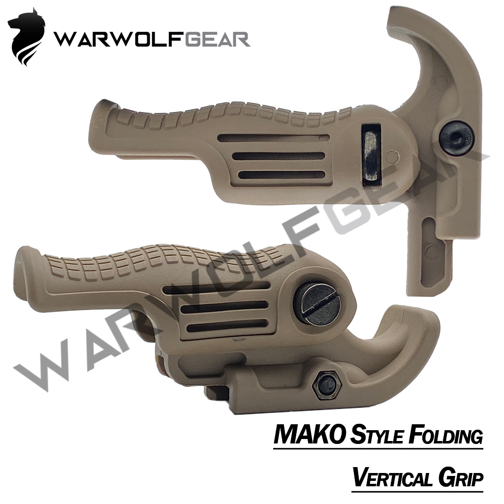 MAKO Style Folding Vertical Grip WARWOLFGEAR | Lazada PH