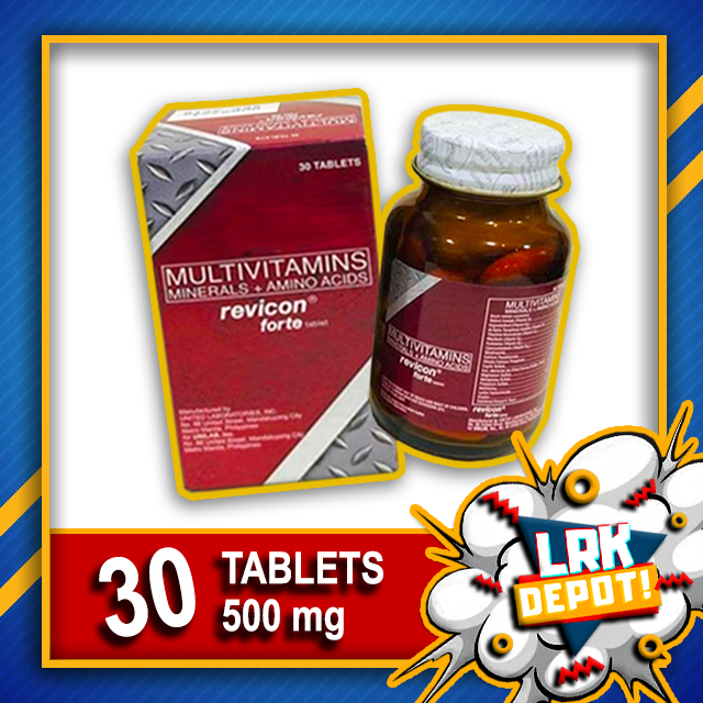 Revicon Forte Multivitamins 30s (30 tablets in bottle) | Lazada PH