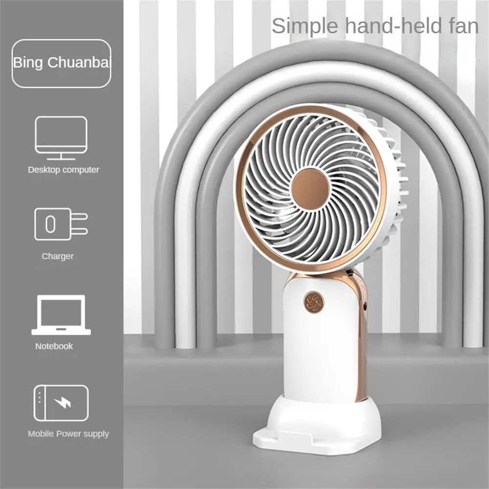 Mini Mobile Phone Holder Handy Fan USB Rechargeable N15 Aromatherapy ...