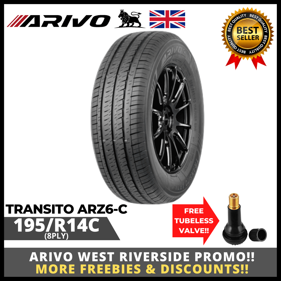 ARIVO 195/R14C 106/104R (TRANSITO ARZ6-C) FREE GIFT!! | Lazada PH