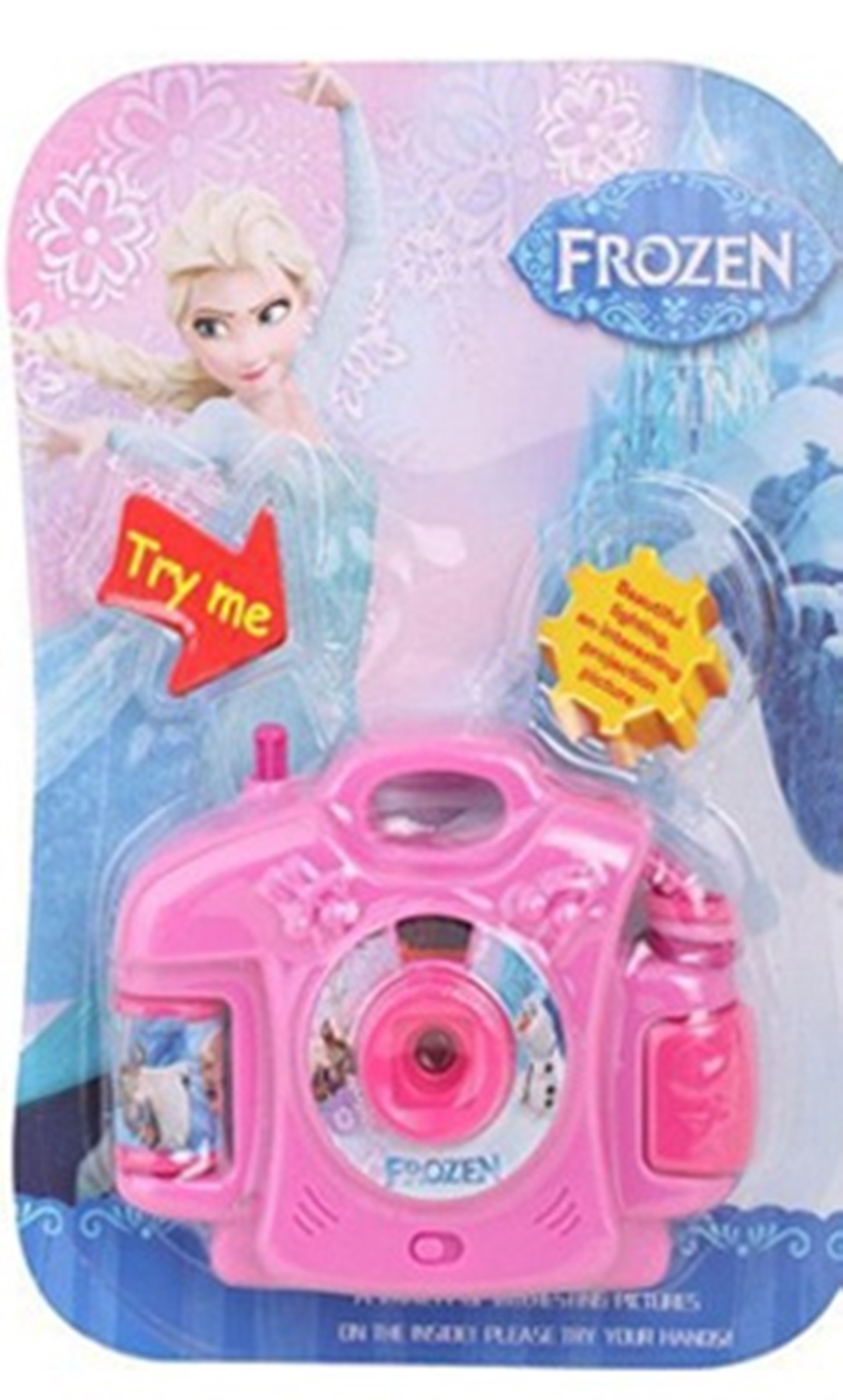 FROZEN ELSA ANNA ANA KIDS PRETEND PLAY TOY PROJECTOR LED LIGHTED GRID ...