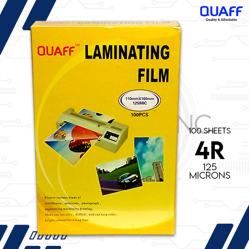 Risefully 3R | 4R | 5R Size QUAFF Laminating Film 125micron and ...