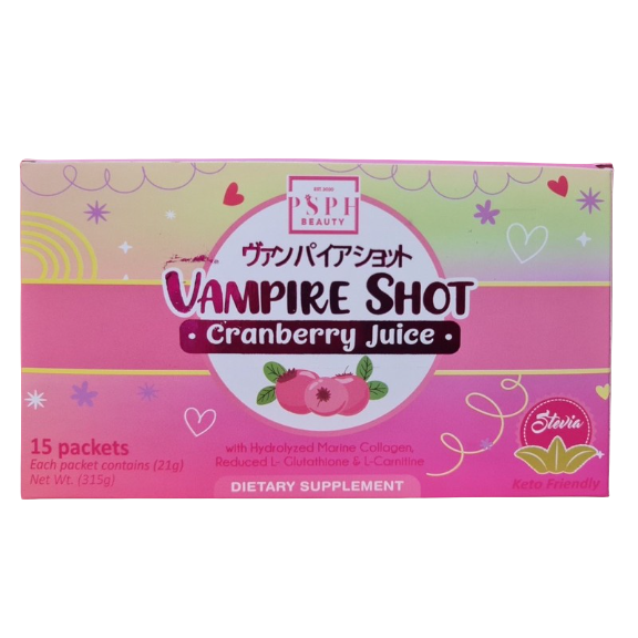 PSPH Beauty Vampire Shot Cranberry Juice | Lazada PH