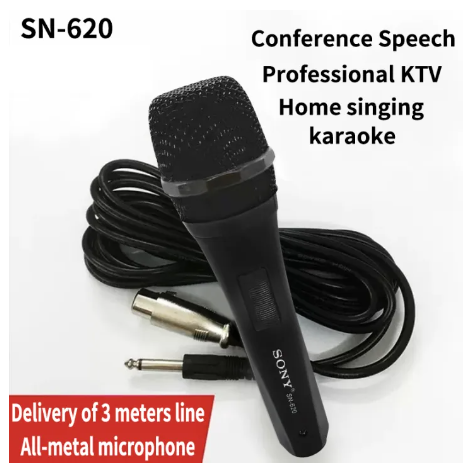 Sony Professional SN-620/SN-630 Dynamic Wired Microphone Precision ...