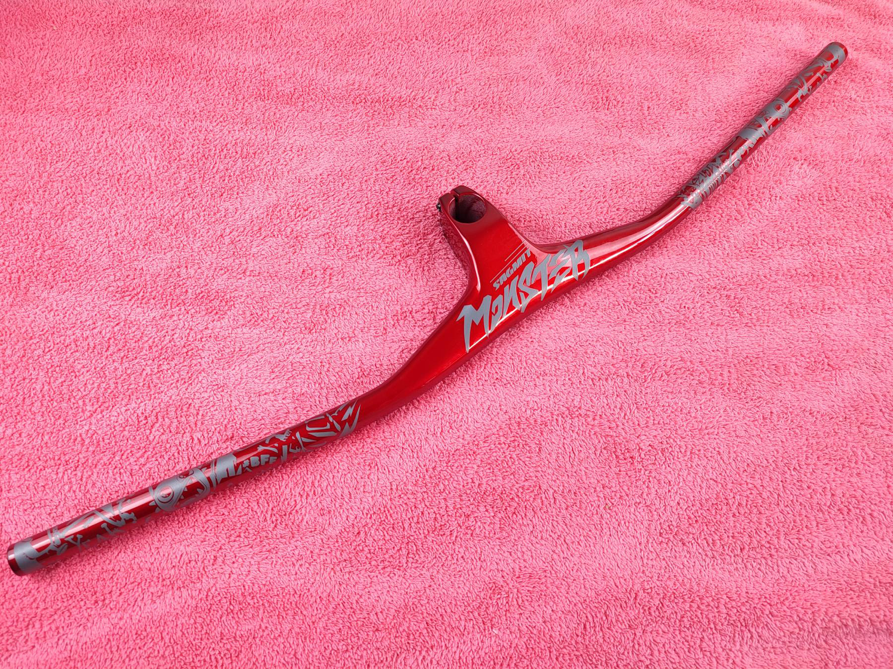 AVIES Sagmit MONSTER Integrated Handlebar Stem Aluminum Alloy Mountain ...