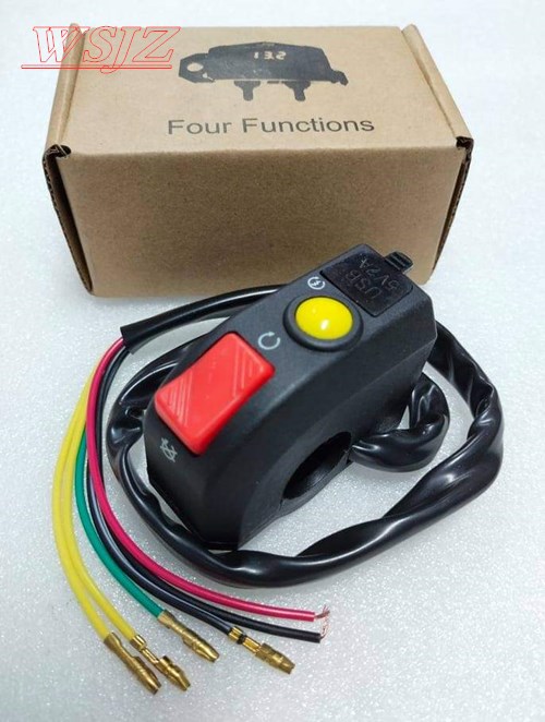 motorcycle starter switch with charger/USB | Lazada PH