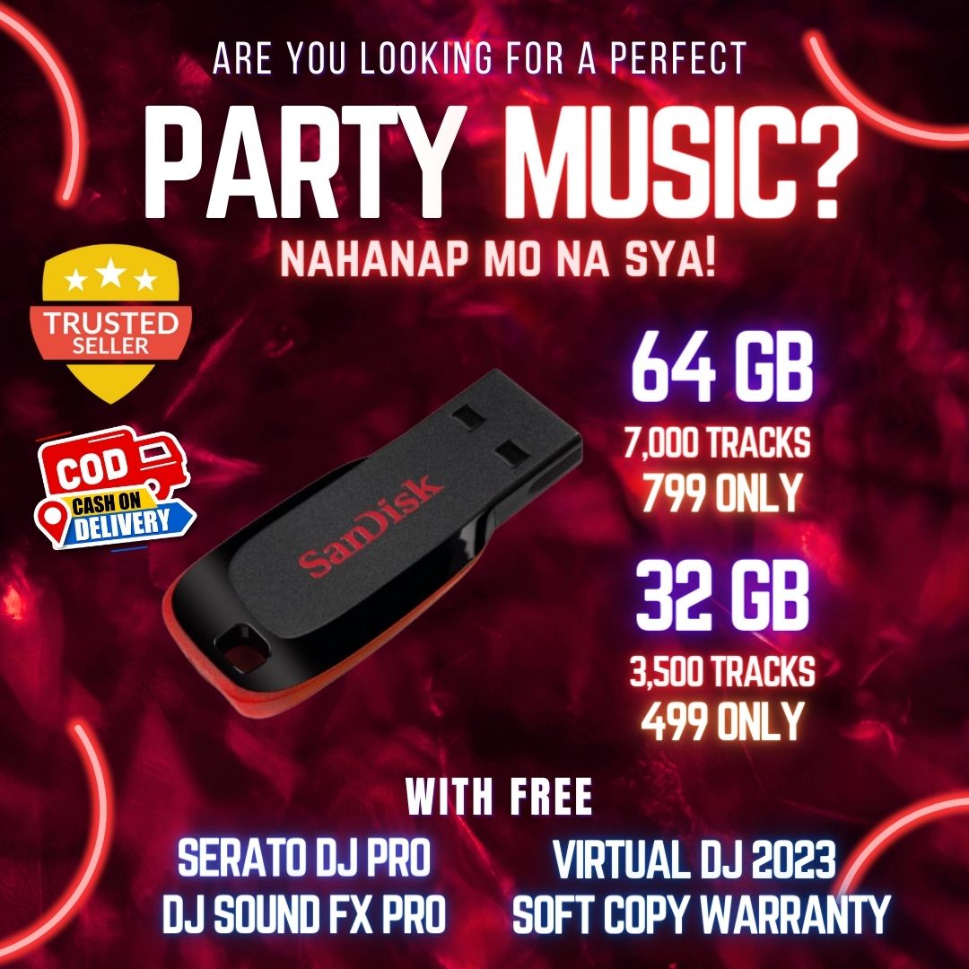 USB FLASH DRIVE WITH PARTY AND COMPLETE EVENT MUSIC 2024 USB MUSIC ...