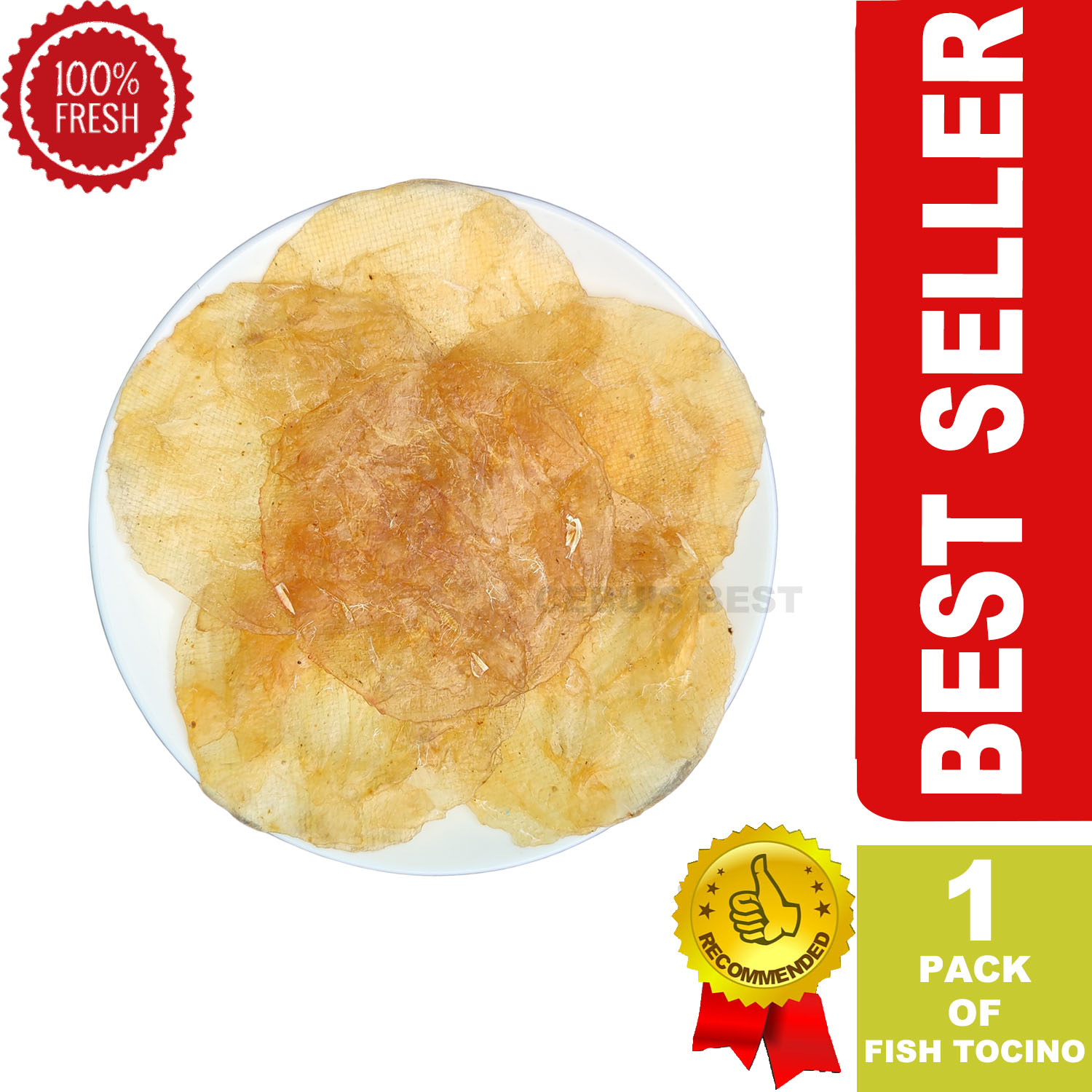 Fish Tocino dried fish 1 pack 100 grams Cebu's Best Pasalubong Product ...