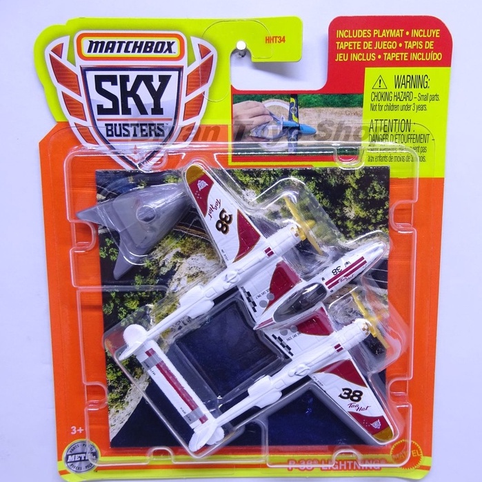 Matchbox Airplane Sky Busters P-51 Mustang Boeing F/A 18 Super Hornet ...