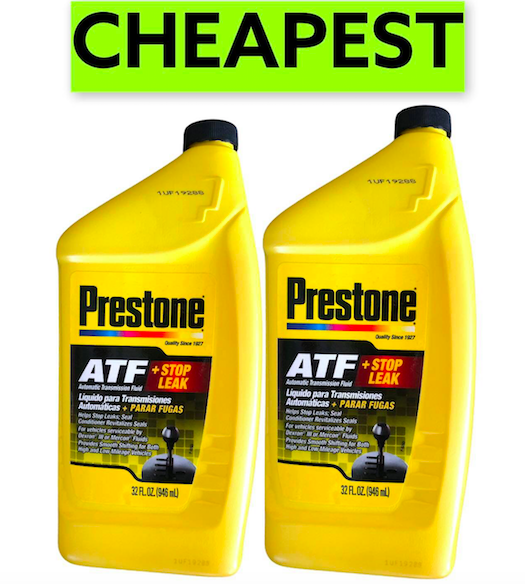 2pc PRESTONE ATF Fluid Stop Leak automatic transmission fluid dexron ...