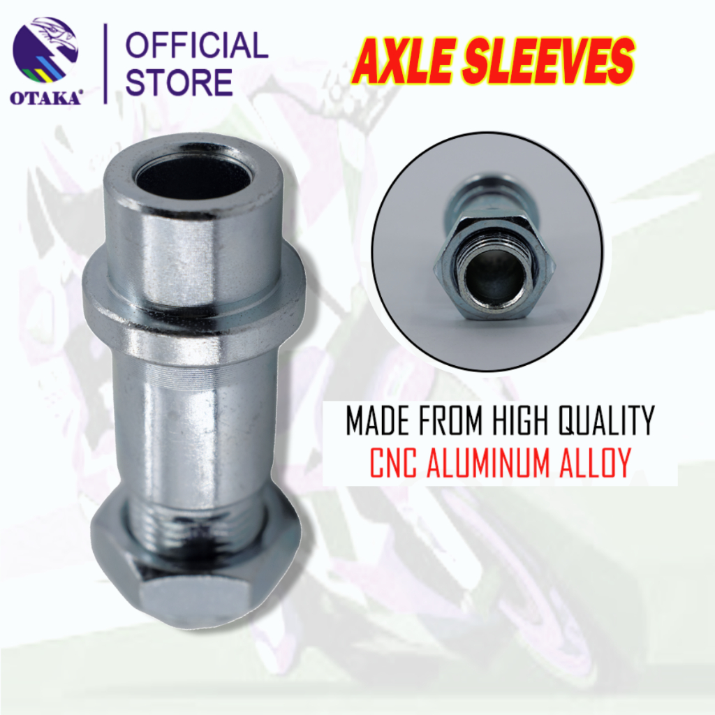 MOTORCYCLE AXLE SLEEVE ALLUMINUM ALLOY | Lazada PH