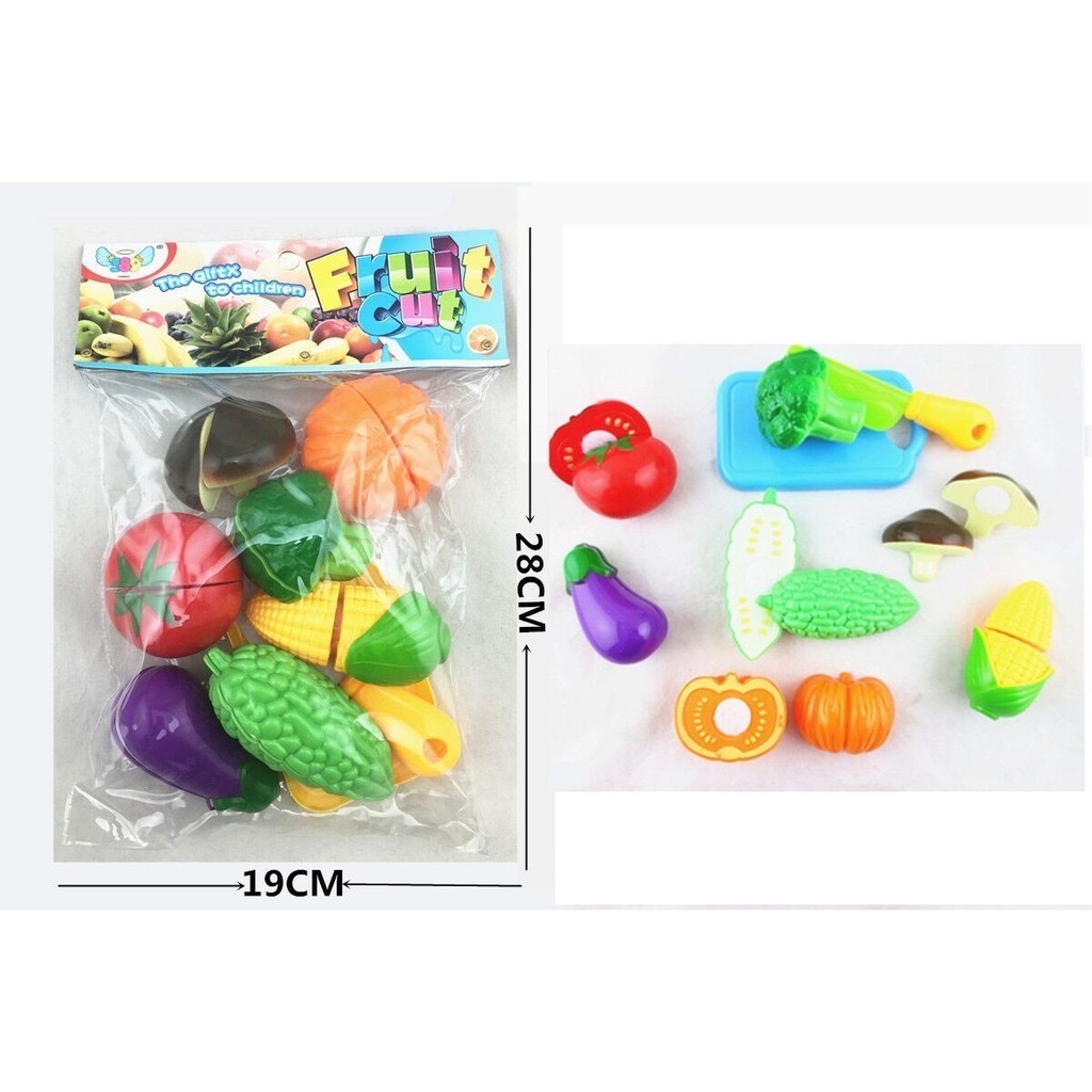 JLT colorful fruits and vegetables chopping toy | Lazada PH