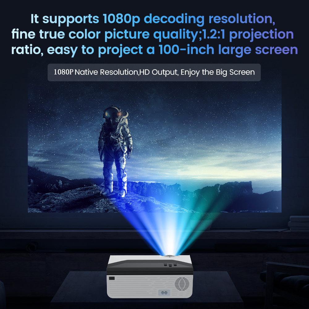 Android 9.07000LumeniSinbox iS08 Native 1080p Full HD 4K Android 9.0 ...