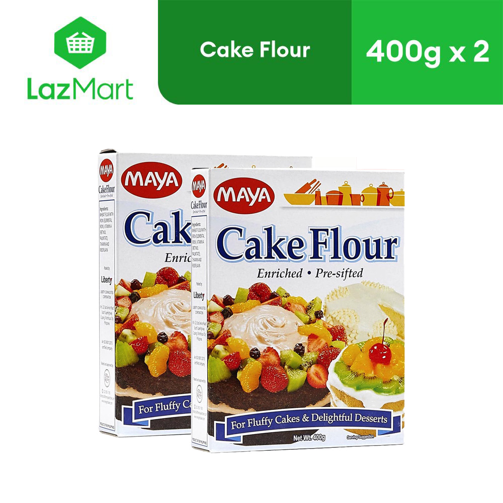Maya Cake Flour 400g - Pack of 2 | Lazada PH