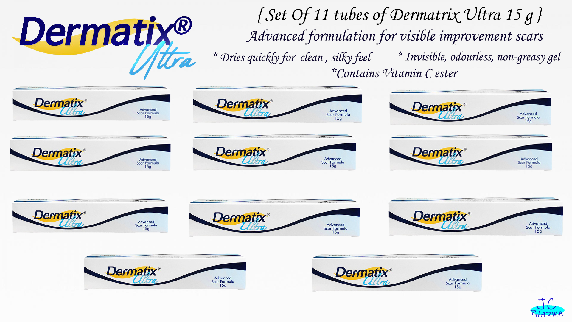 Authentic DERMATIX ULTRA Set of 11 ( 15 g ) | Lazada PH