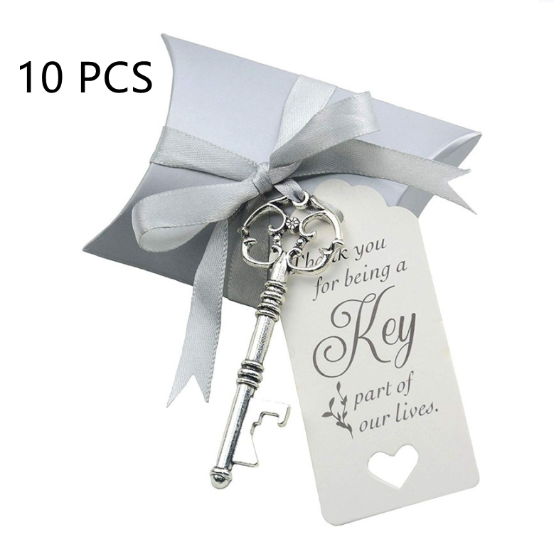 50pcs Key To My Heart Wedding Anniversary Bottle Opener Souvenir and ...