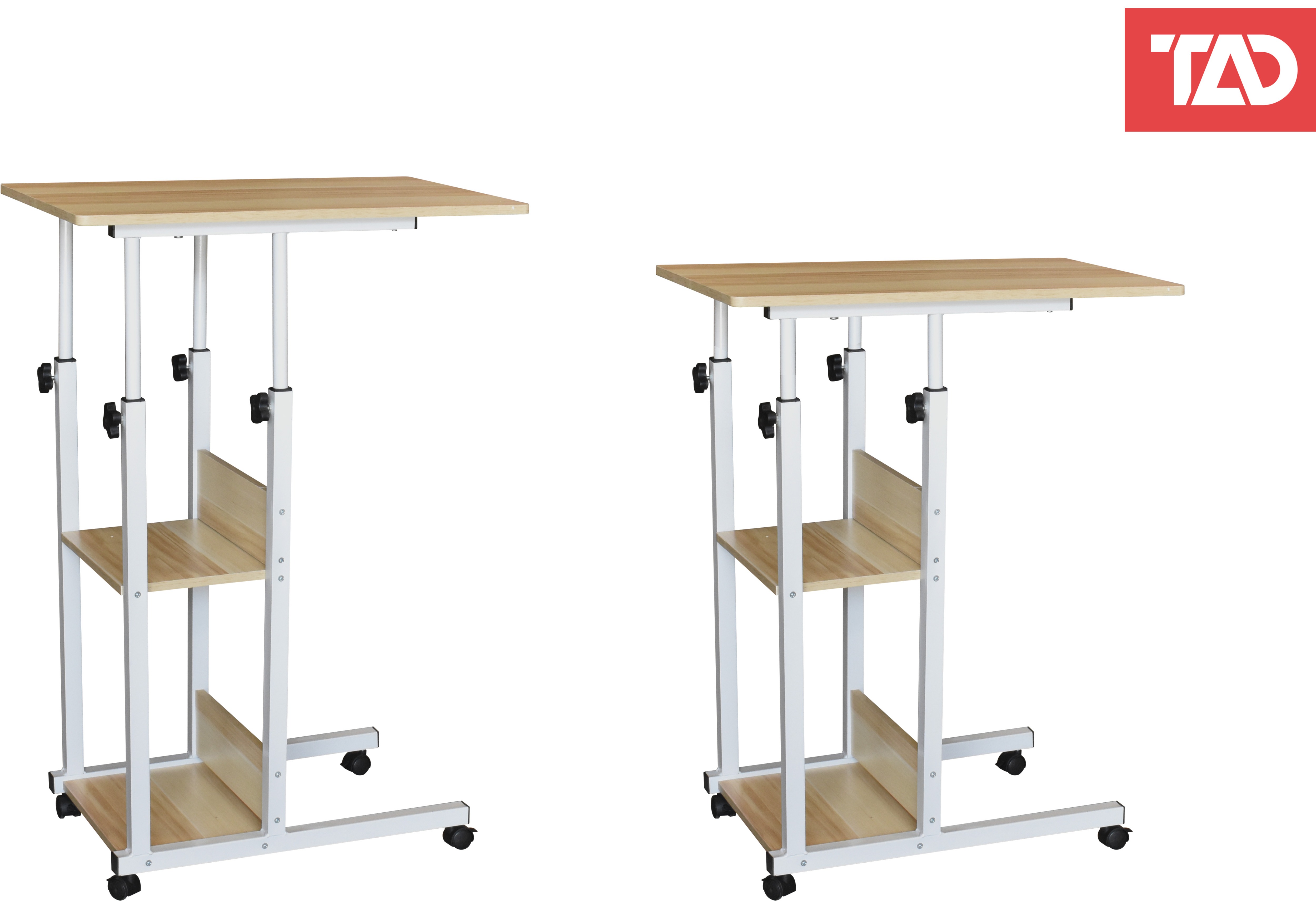 TAD0048 (White Maple) Study Table / Laptop Table / Study Desk Sturdy and Heavy Duty Writing Desk ...