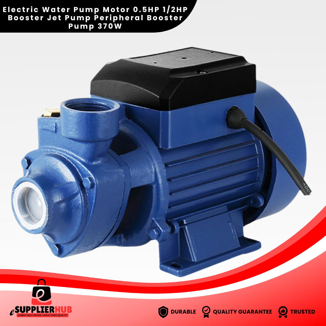 Electric Water Pump Motor 0.5HP 1/2HP Booster Jet Pump Peripheral ...
