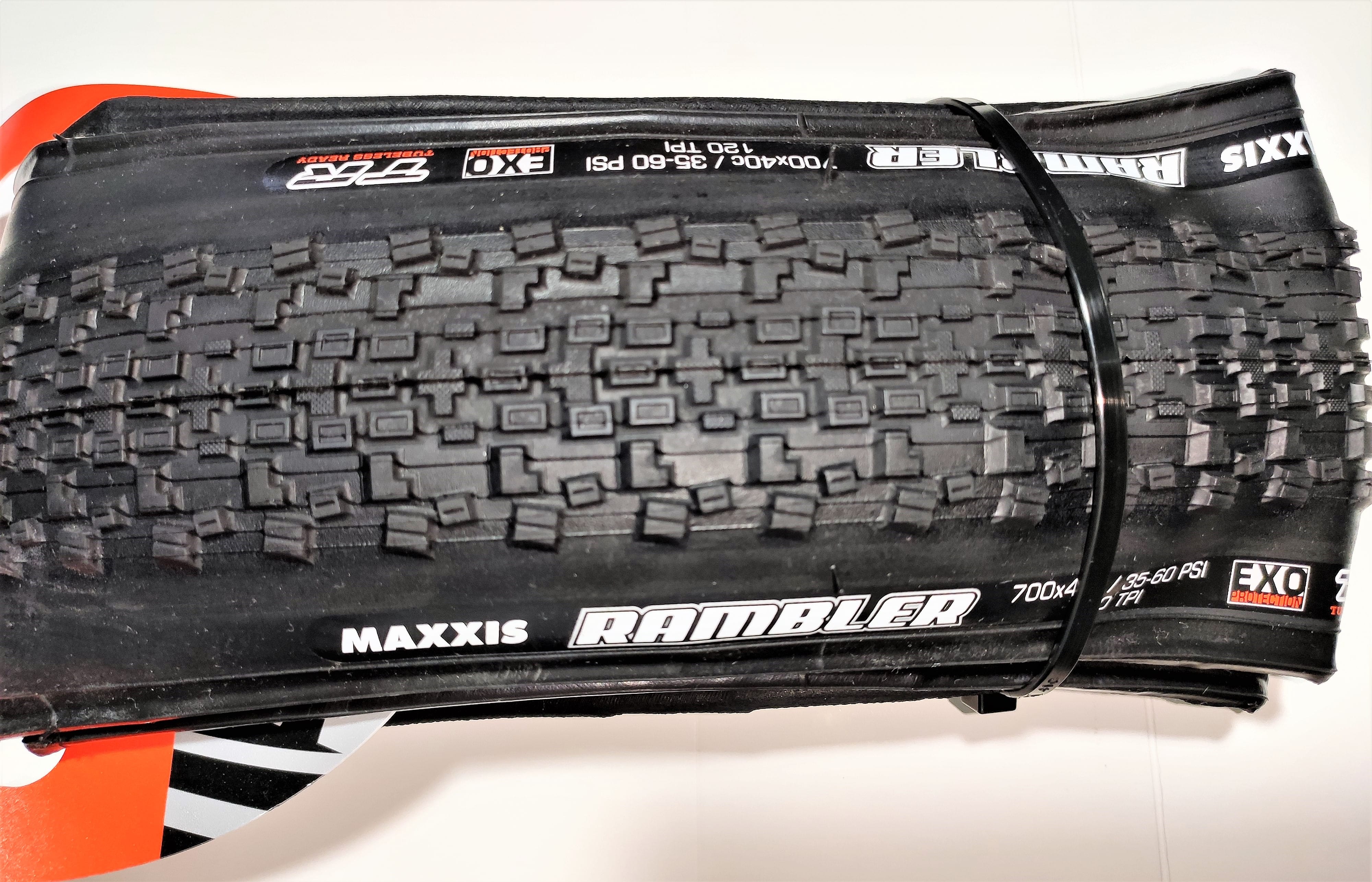 MAXXIS Rambler - Light Tan OR Black Wall - 700x40c - TAIWAN EXO TR ...