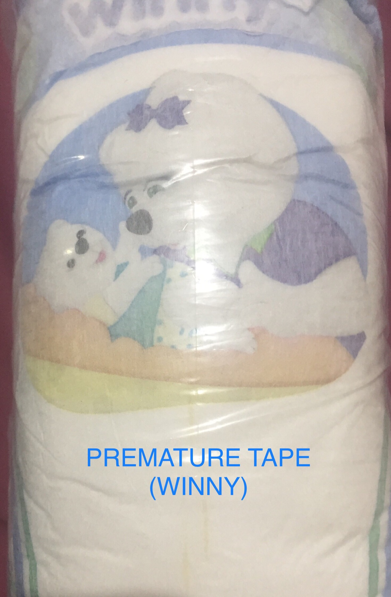 Premature Winny Baby diaper in Magic Tape by Best Choice Primero (30 ...