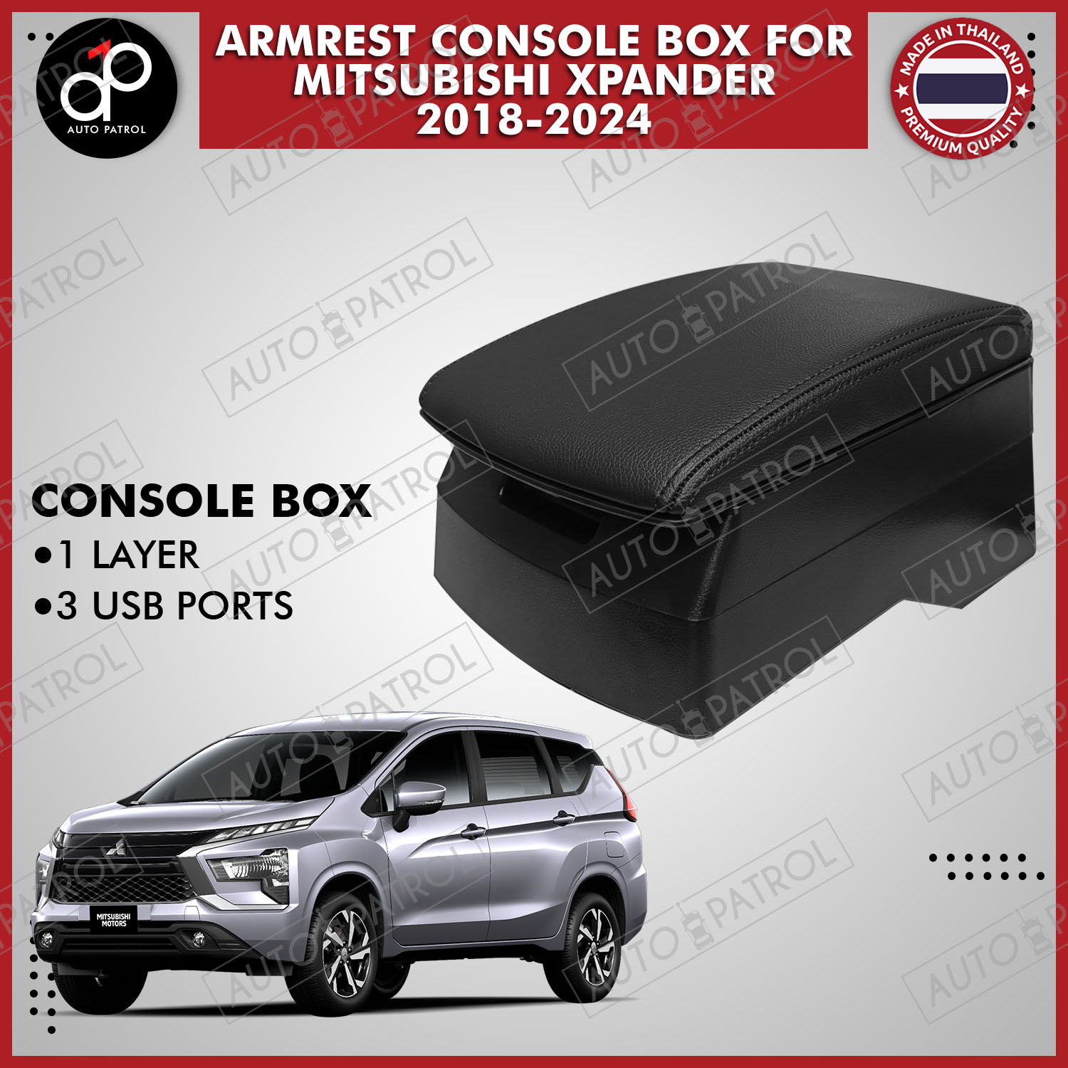 MITSUBISHI XPANDER 2018-2024 Arm Rest Armrest Console Box / Refitting ...
