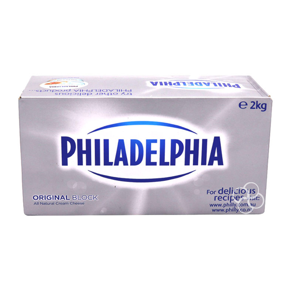 Philadelphia Cream Cheese Block 2kg | Lazada PH
