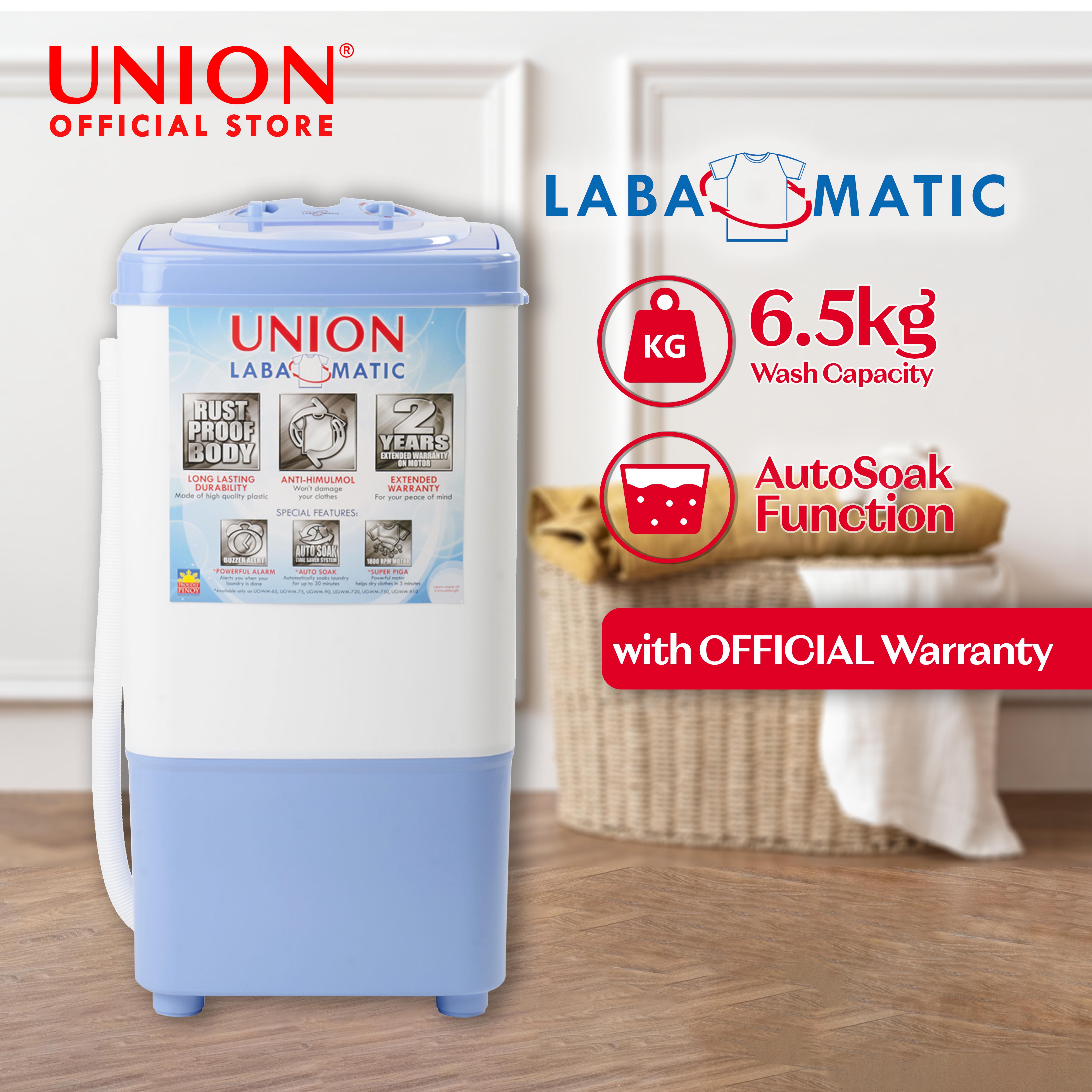 Union UGWM-65 6.8kg Labamatic Single Tub with AutoSoak and Buzzer Alert ...