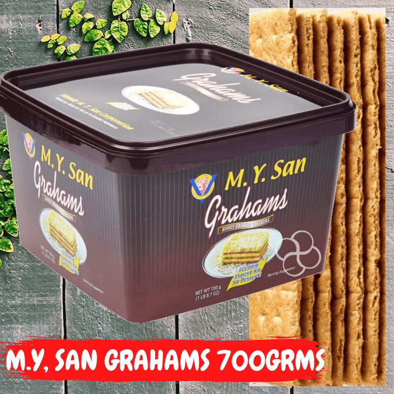 M.Y. San Grahams Crackers 700g Golden Honey Grahams | Lazada PH