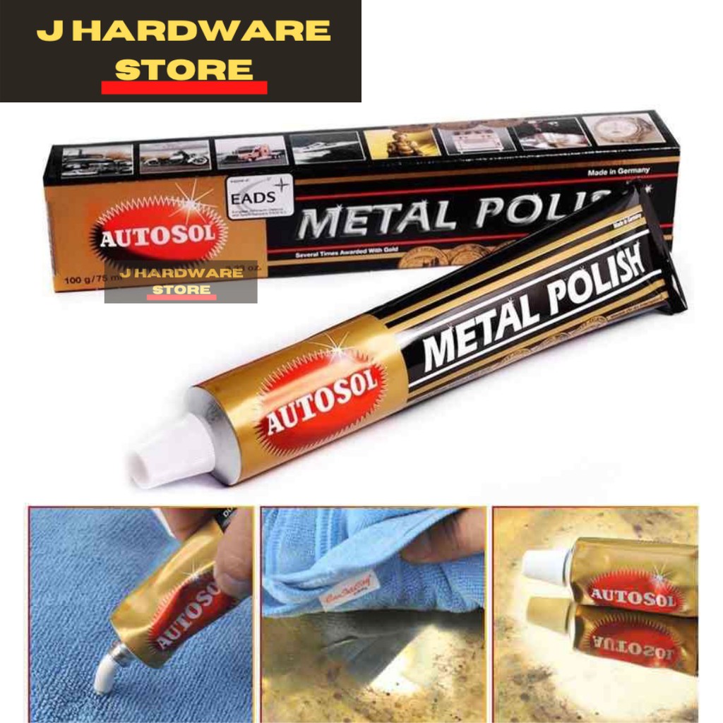 Autosol Strong Metal polish paste Rust Remover polishing paste 75ml ...
