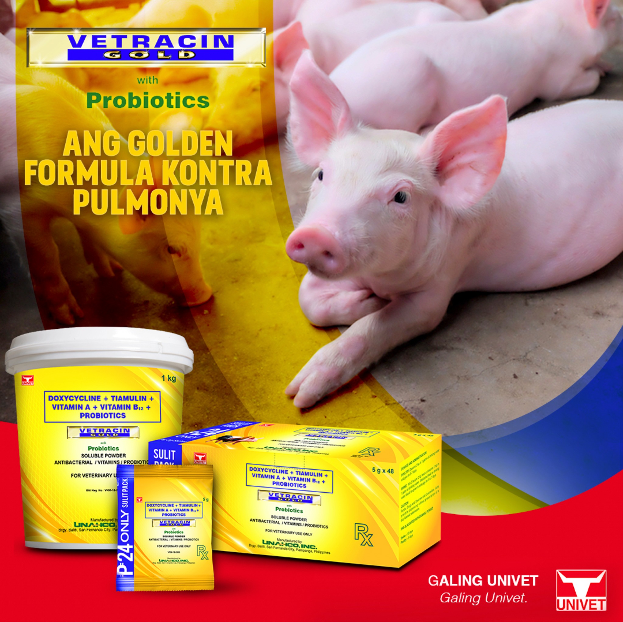 Viddavet Davsaic Vetracin Gold with Probiotics 1Kilogram for animals ...