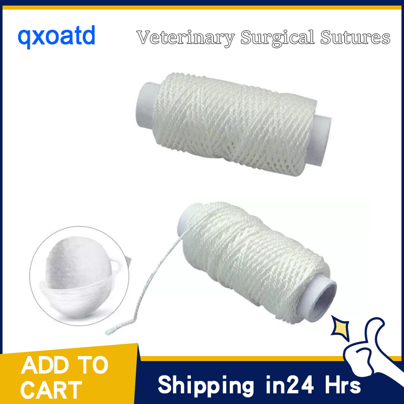 High Efficiency Heavy Stretch Veterinary Surgical Sutures Pig Cattle ...