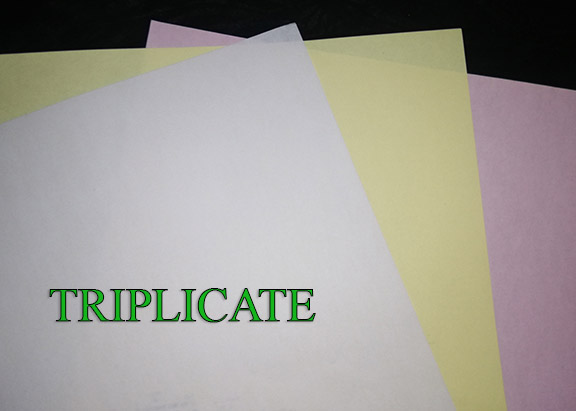 Acknowledgment Receipt (Carbonized Paper, Half Letter Size, Duplicate ...