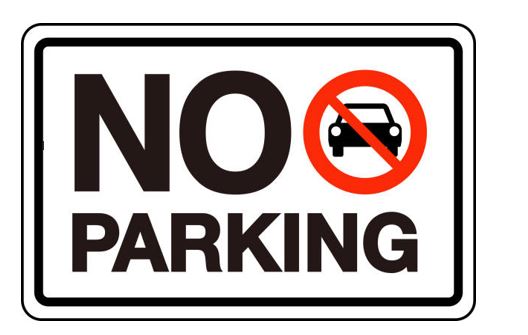 No Parking Sticker Sign A4/A5 Water Proof | Lazada PH