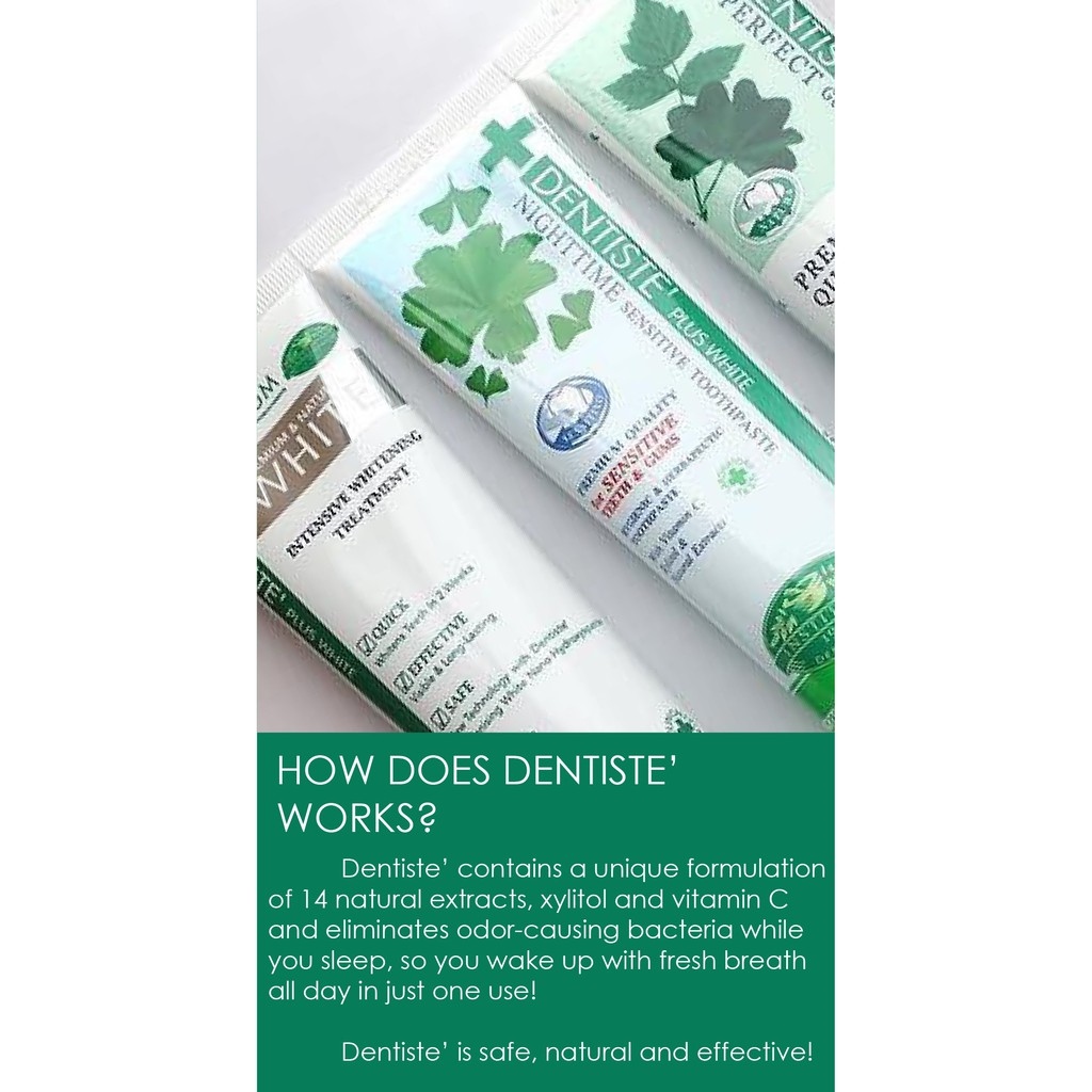 Dentiste Natural Toothpaste (100G) | Lazada PH