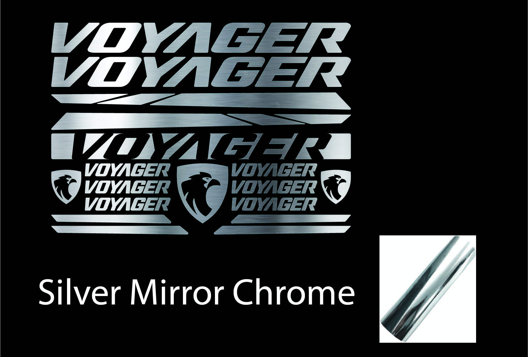 VOYAGER BIKE FRAME DECALS | Lazada PH