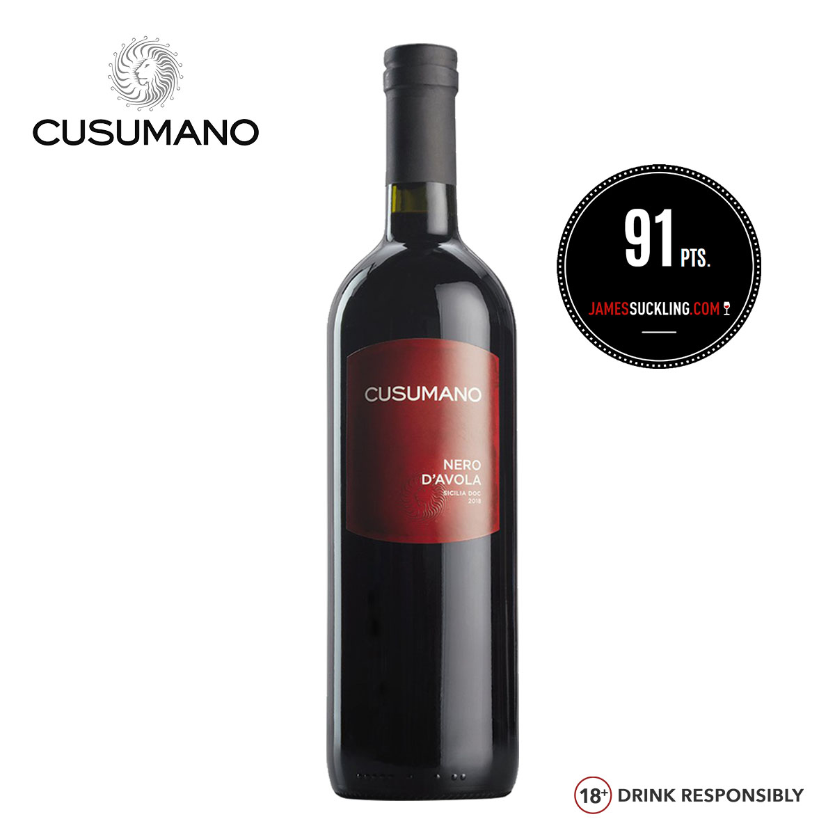 Cusumano Nero d'Avola Terre Siliciane IGT DOC, Red Wine, Sicily, Italy ...