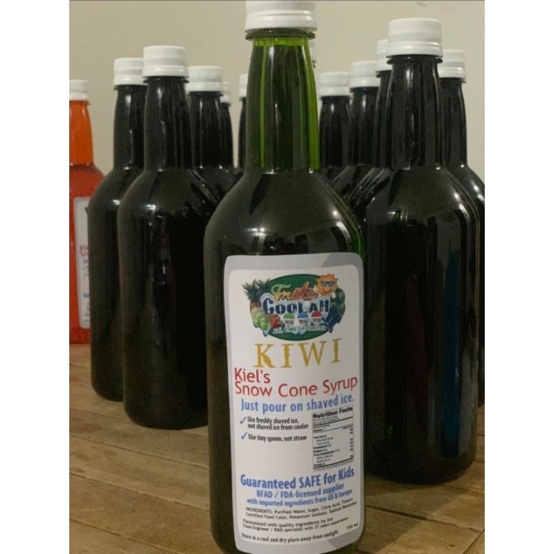 Authentic Store ♟ FRUTA COOLA by KIEL'S SNOW CONE SYRUP 750ml | Lazada PH
