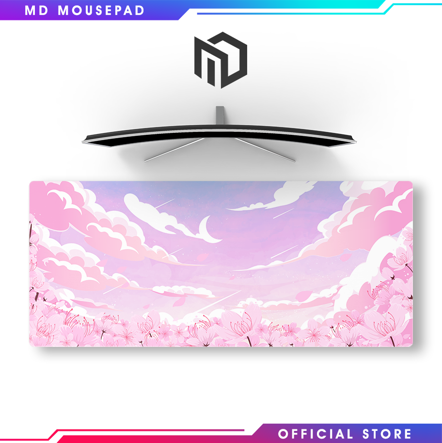 MD Mousepad | Sakura Solace | Extended Mousepad | Large Gaming Mousepad ...
