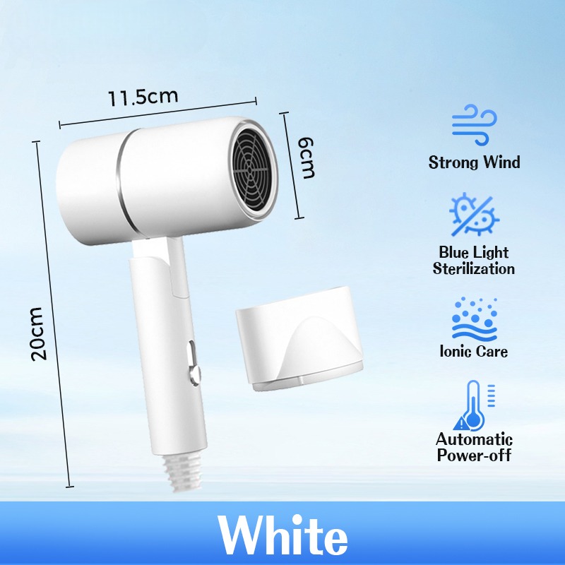 Hair Dryer Mini Portable Travel Hair Care Quick Drying Hairdryer ...
