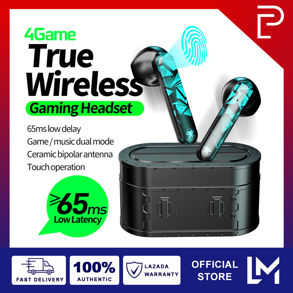 Plextone 4Game TWS Gaming Earphone True Wireless Stereo in-Ear Gaming ...