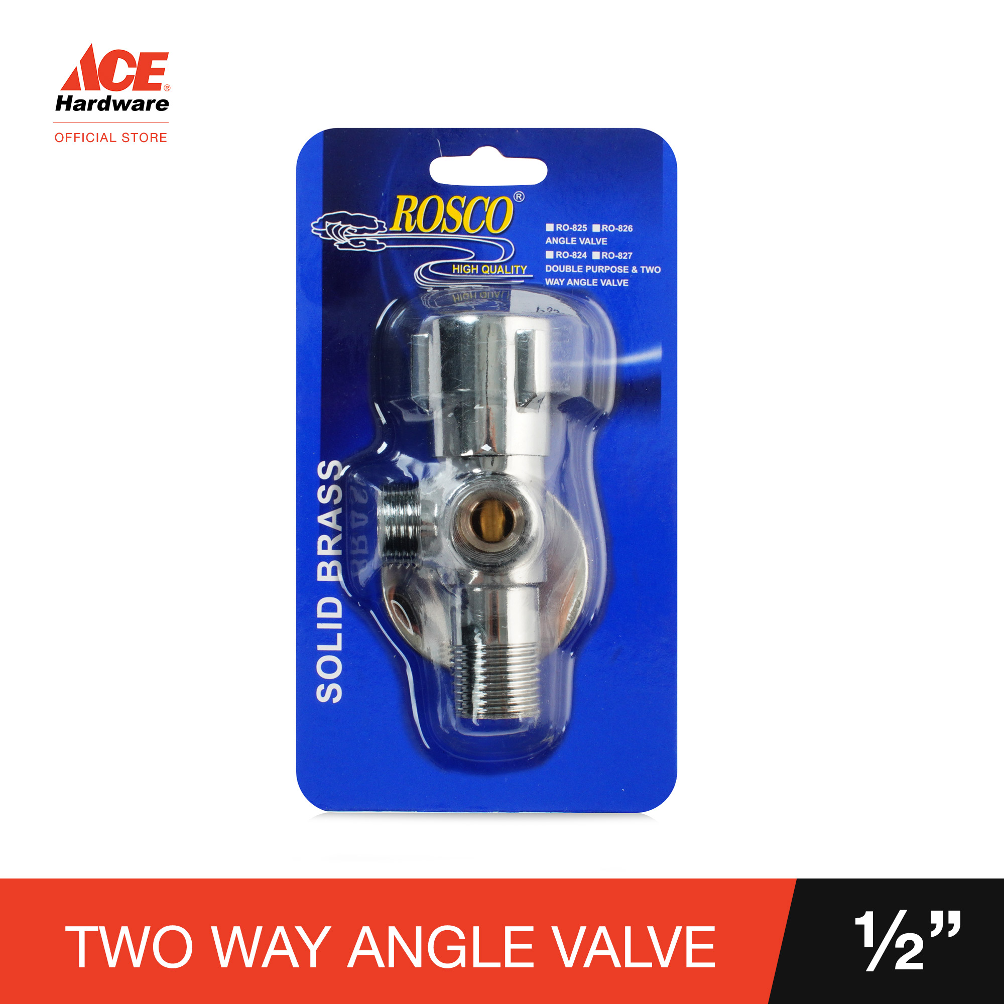ROSCO Two Way Angle Valve 1/2 X1/2X1/2 RO-824 | Lazada PH