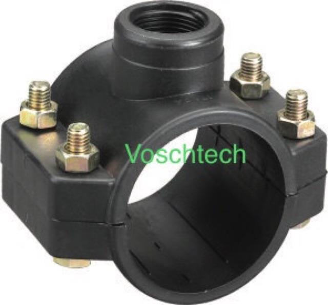 Pe compression fittings Saddle Clamp 110mm | Lazada PH