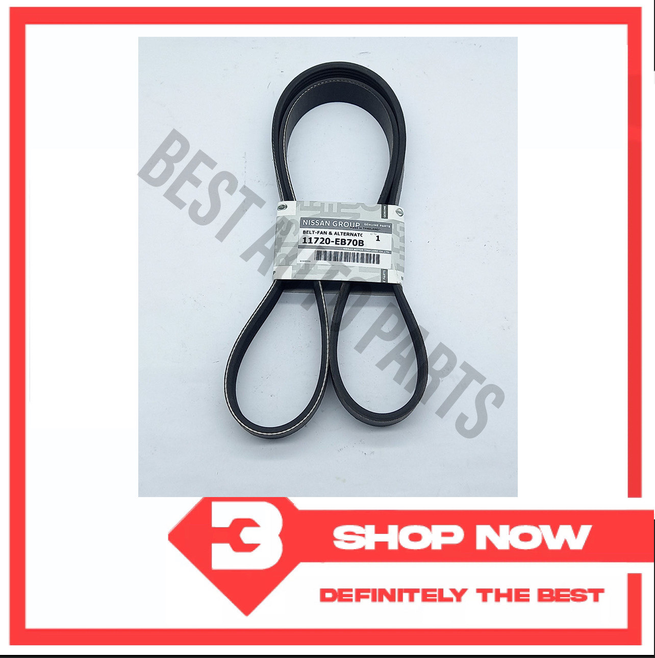 Genuine Nissan Alternator DriveBelt Navara D40 2009-2015 11720-EB70B ...