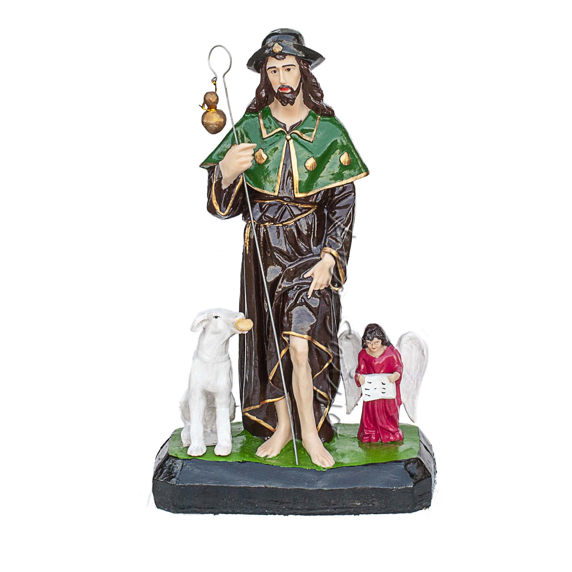 AnoSaiyo St Roche Statue San Roque Religious Item Altars Figurine ...