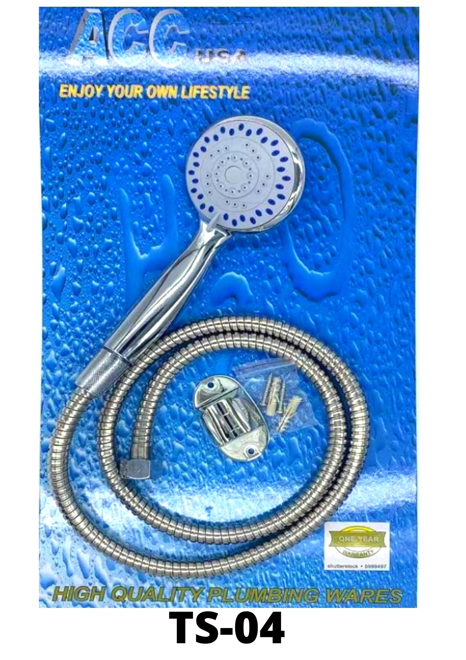 ACC HEAVY DUTY SHOWER SET WITH TWO WAY FAUCET Telephone Shower Head ...